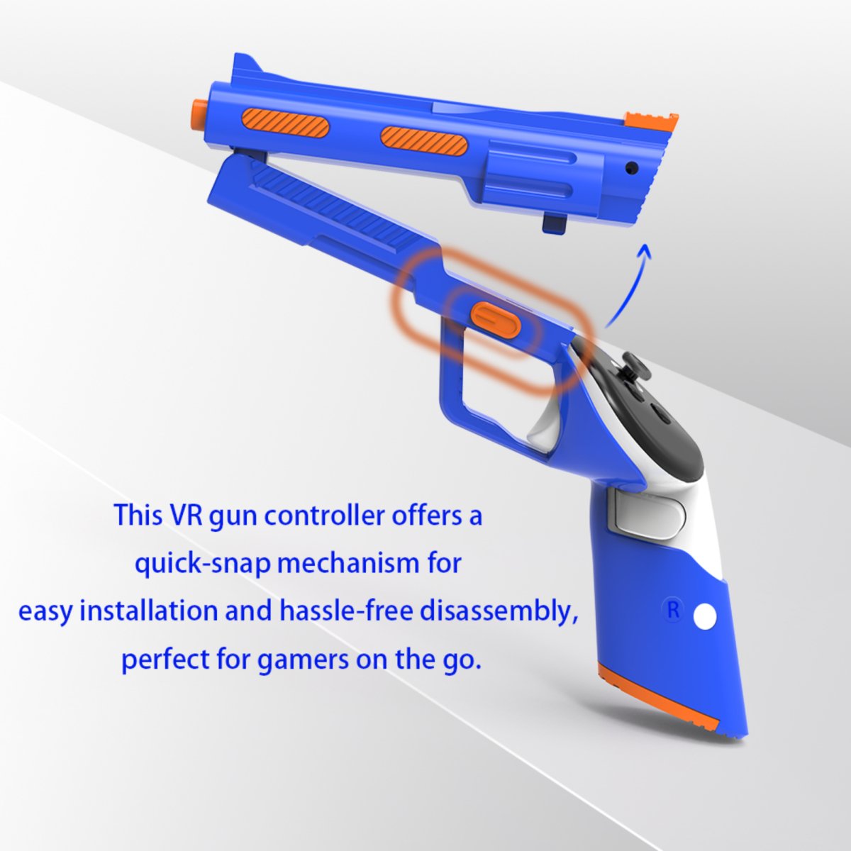 Controller gun replica | for Meta Quest 3, 3S