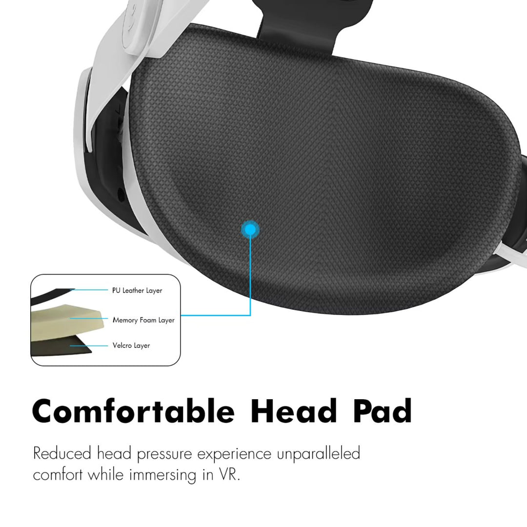 Elite Strap with 6000 mAh battery for Meta Quest 3S, Quest 3
