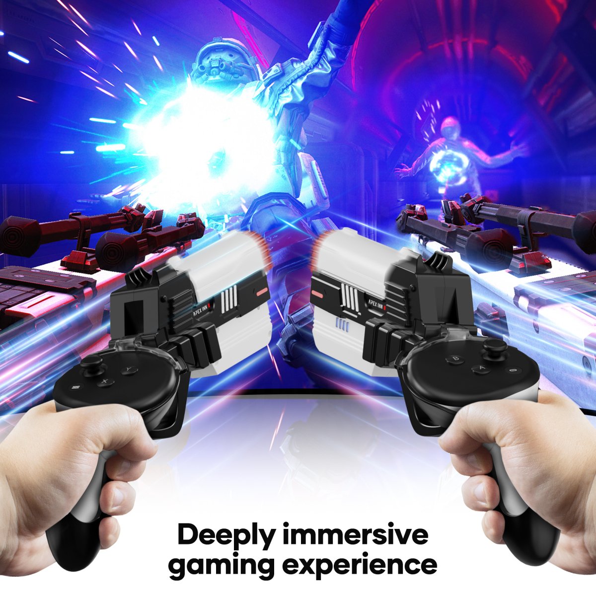 Haptic gun for Meta Quest 3, 3S