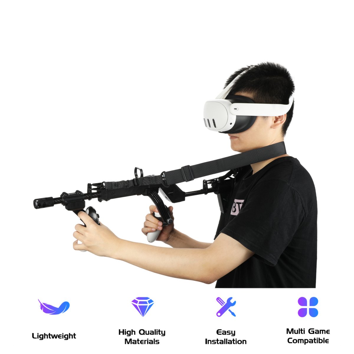 Rifle replica for Meta Quest 3, 3S